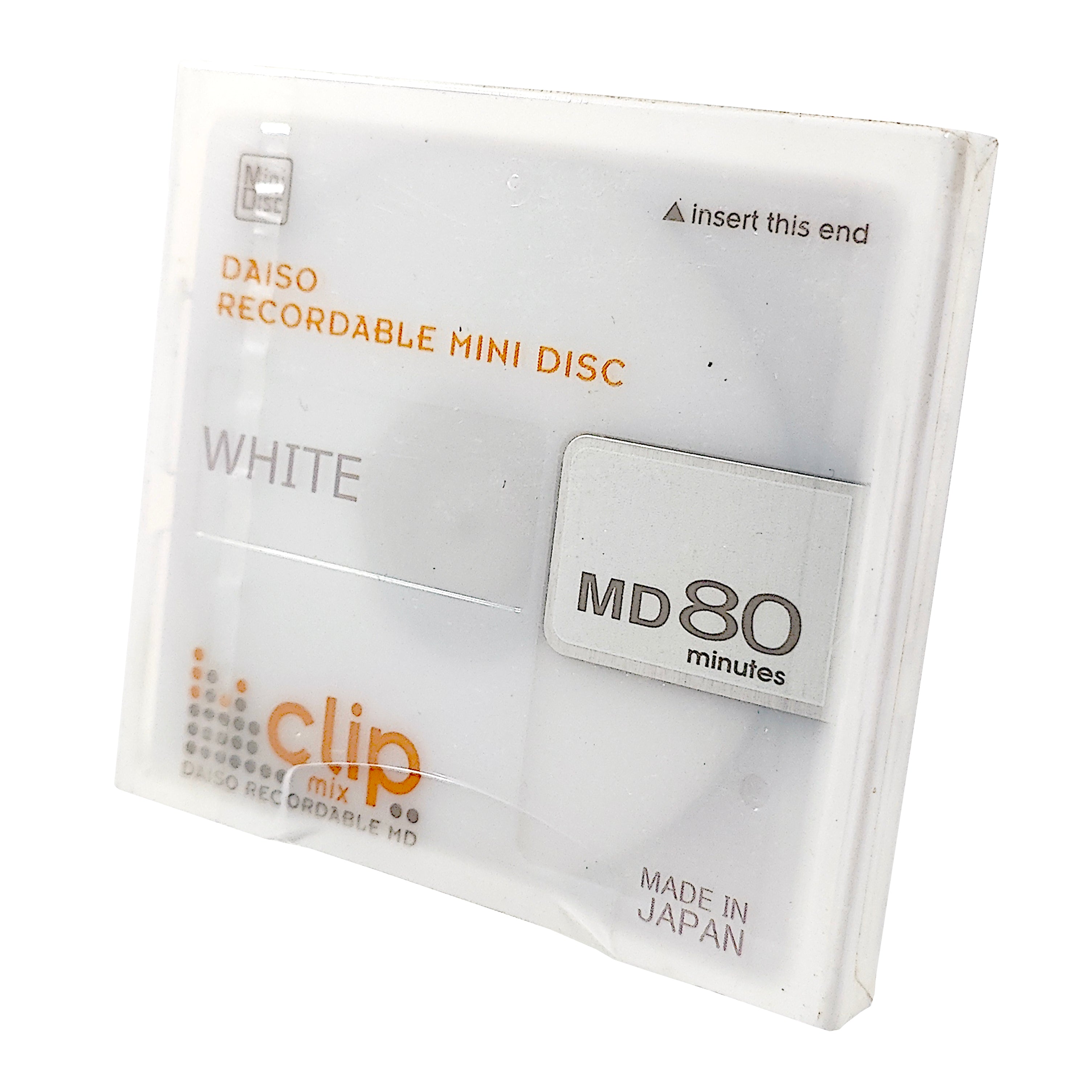 Daiso Clip 80 Minute MiniDisc – Hallam & Price